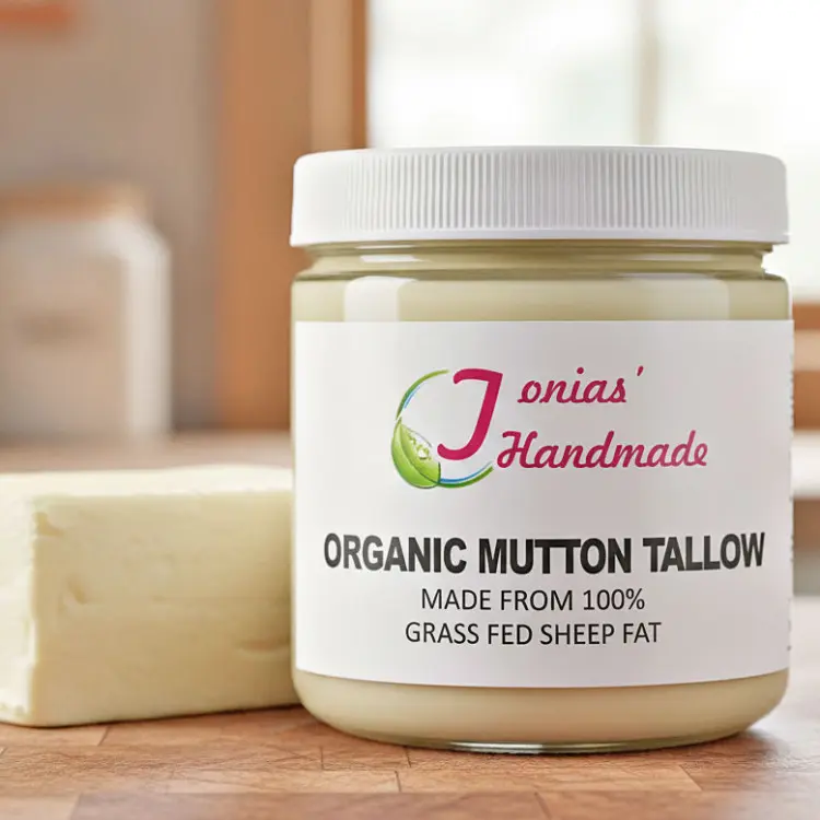 Mutton Tallow Organic, Grass Fed Sheep Fat, butter